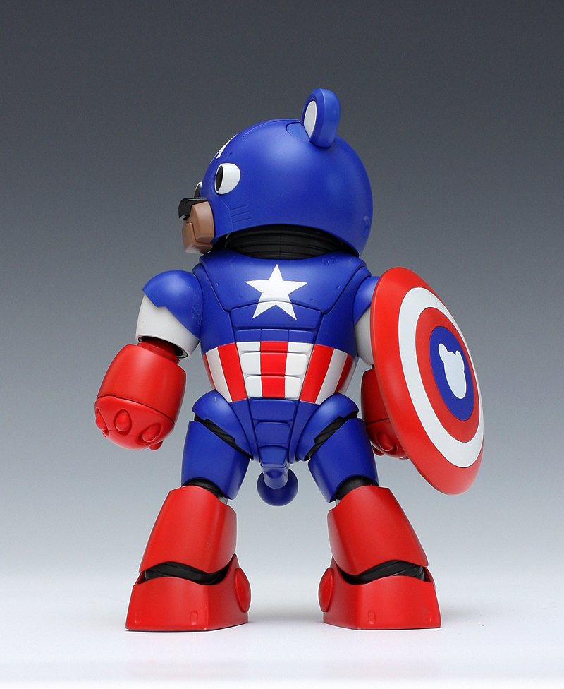 welovetoys: Bearvengers Series no.2 CAPTAIN-BEAR by FIGUREIN