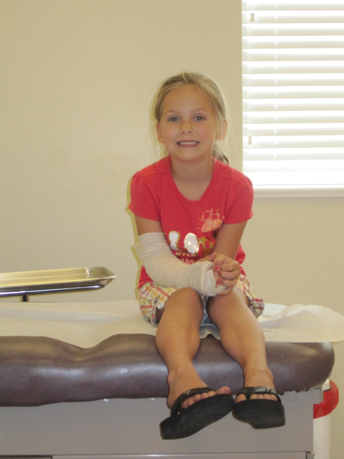 heart-2-hart: Our first broken bone