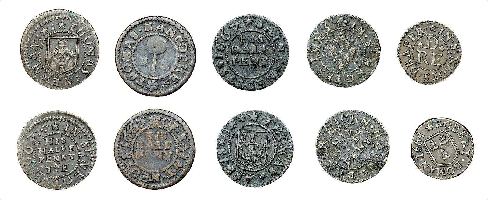 St Ives 100 Years Ago: Trade Tokens of St Ives