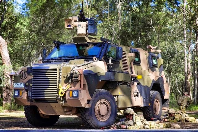 DEFENSE STUDIES: Bushmasters to Get Self-Defence Upgrade