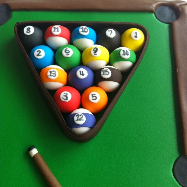 TeaRoom by Bel Jee: Snooker Table Cake