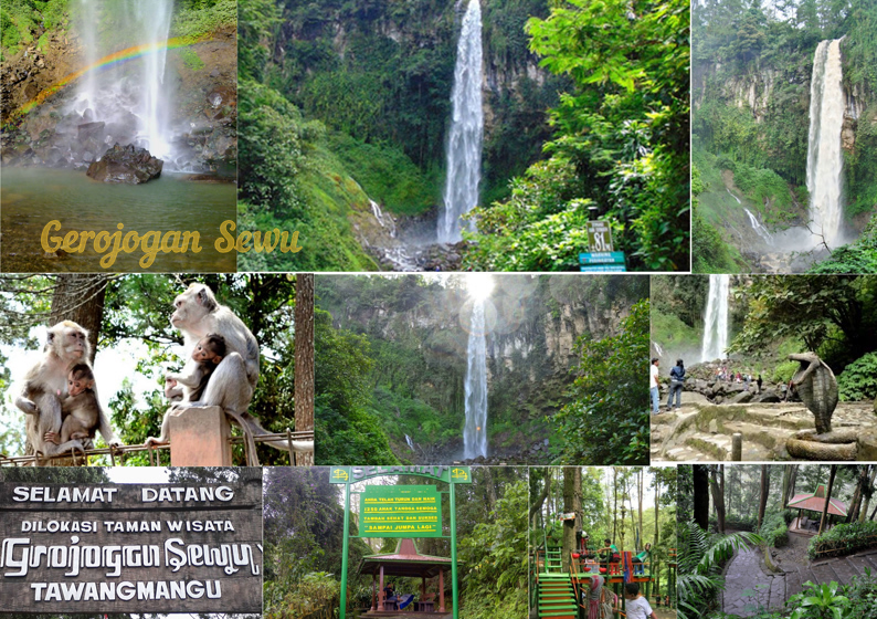 Grojogan Sewu - Air Terjun Populer di Tawangmangu - duaistanto Journey