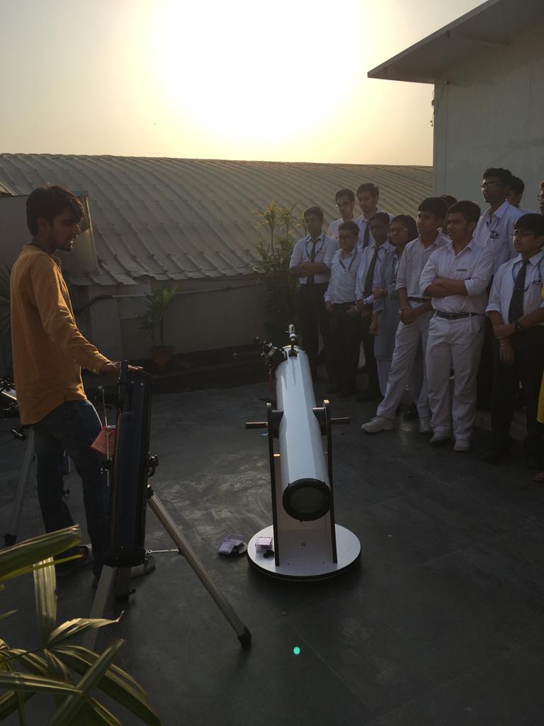 FIRST SCHOOL IN DELHI TO ESTABLISH ASTRONOMY LAB