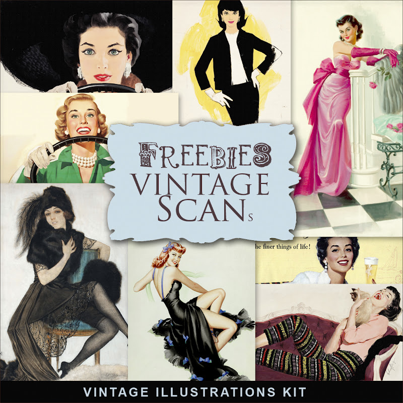 Freebies Vintage Illustrations Kit:Far Far Hill - Free database of ...