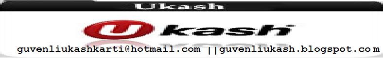 Kesinlikle güvenli Ukash kart satımı