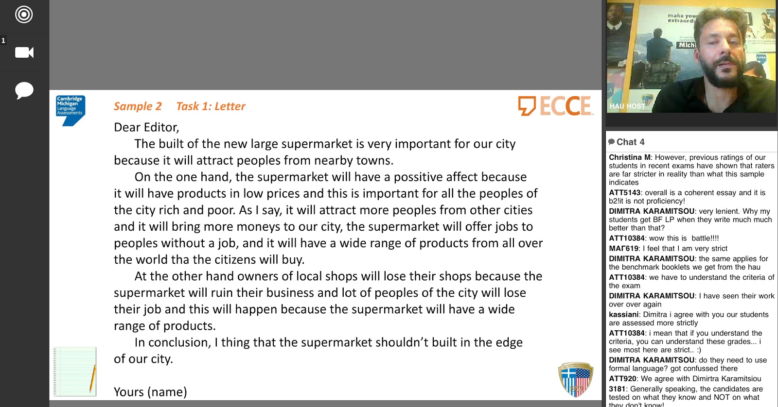 The Crazy Students: Webinar on ECCE writing: Simplified criteria and ...