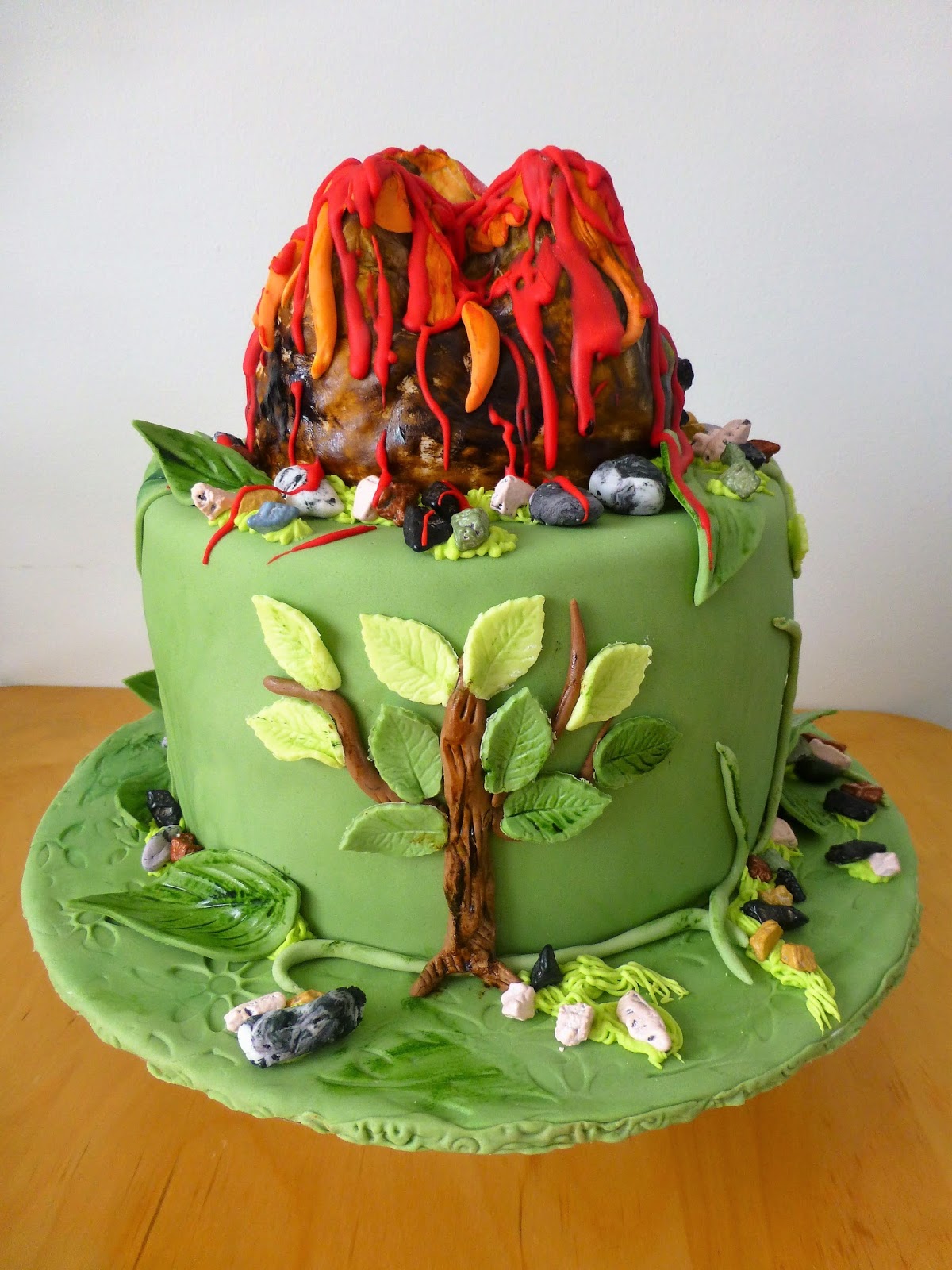 CakeSophia: Volcano cake