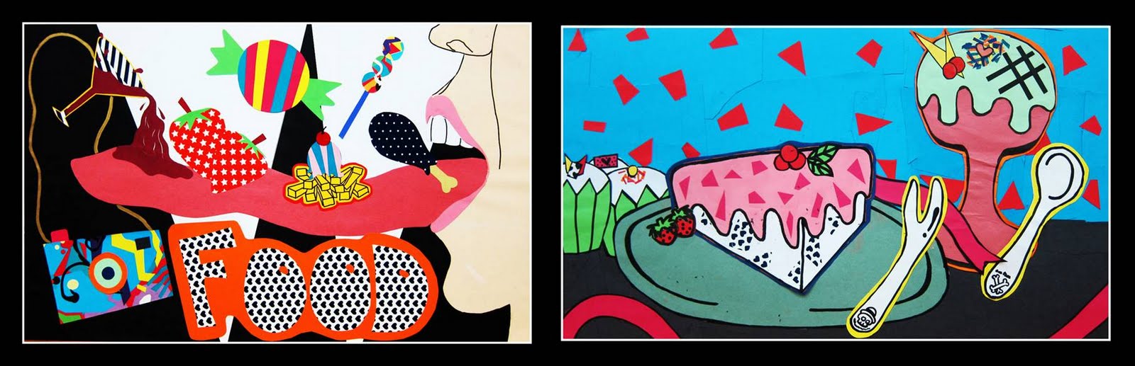 Composite Art & Design: Food in Pop Art (Art Club)