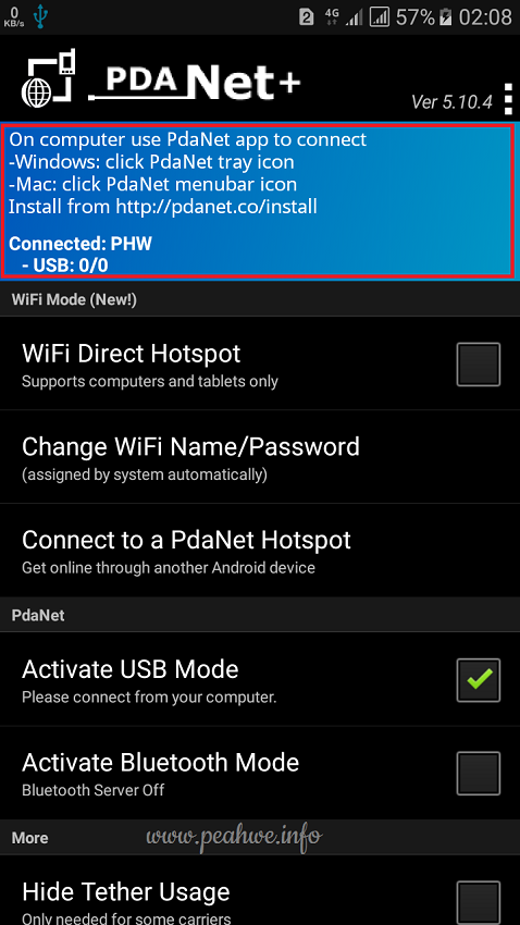 PdaNet+ Premium v5.23 Full Apk - Pehawe Official