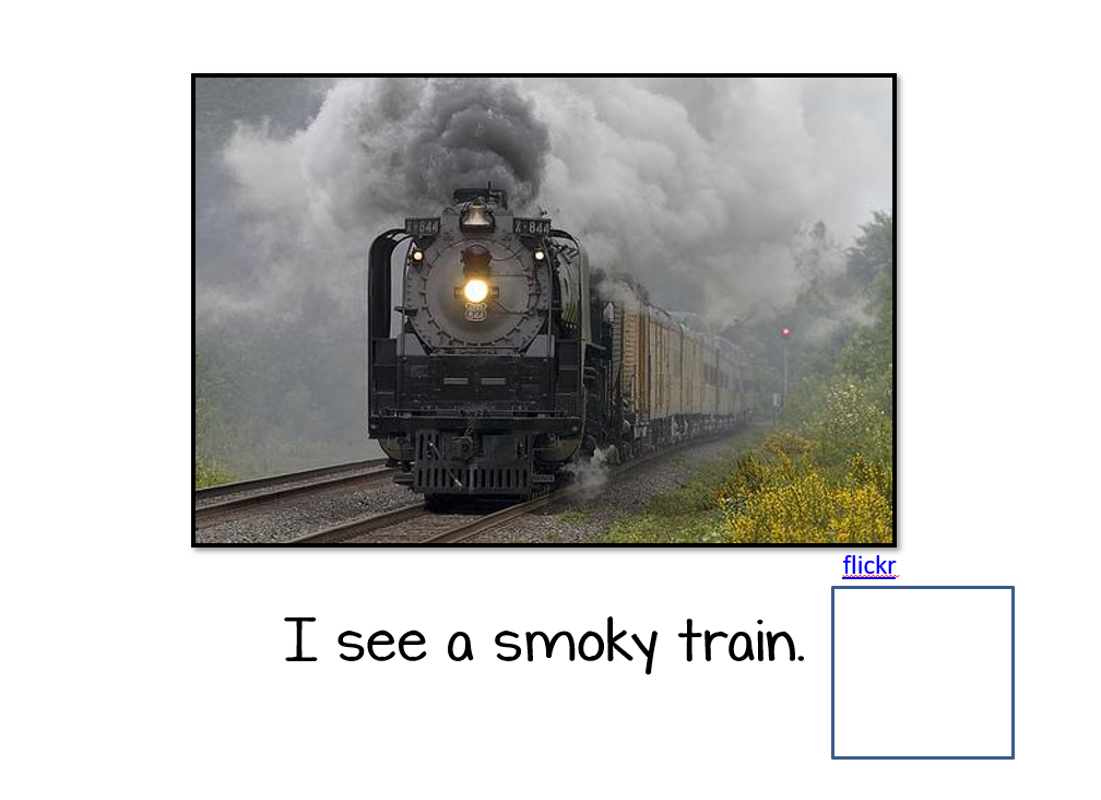 Chapel Hill Snippets: "I See Trains" --free printable interactive book