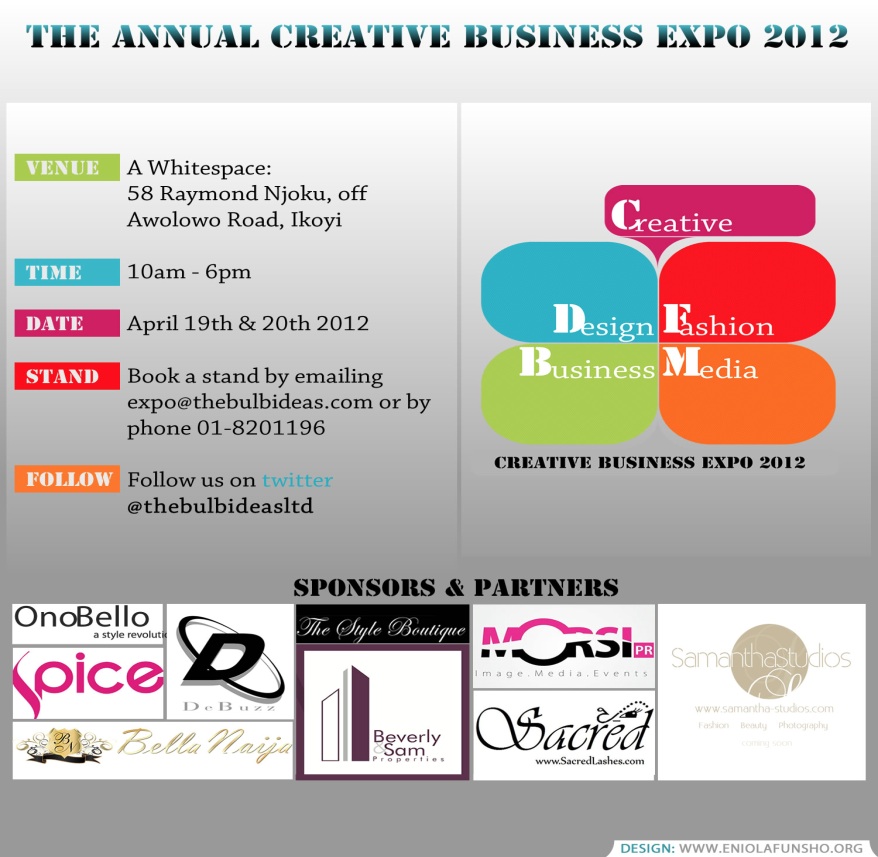 A WHITE SPACE LAGOS - BLOG.EVENTS CALENDAR: Annual Creative Business Expo