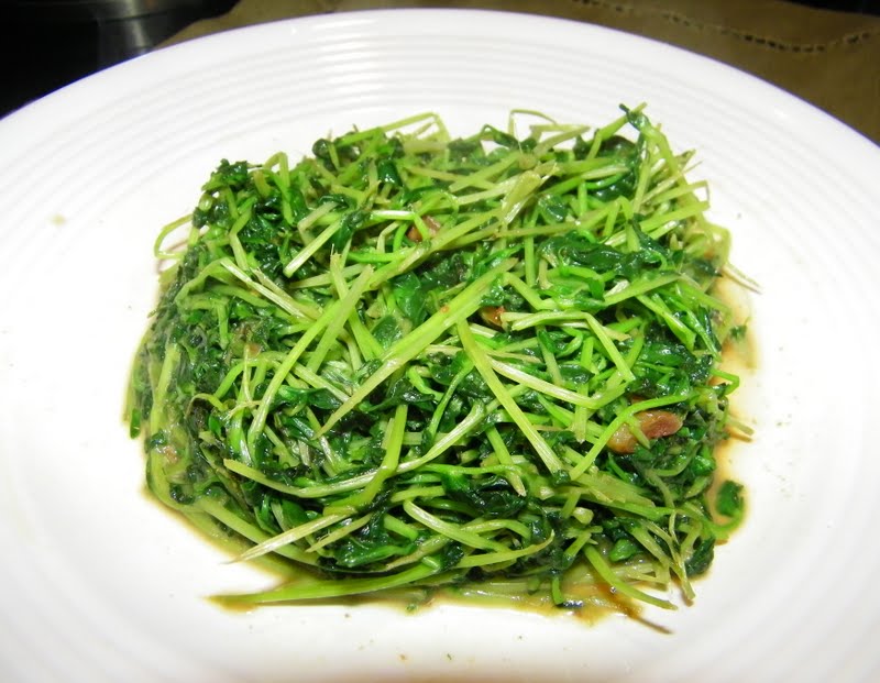 Little Bellevue Kitchen: Stir Fried Dou Miao