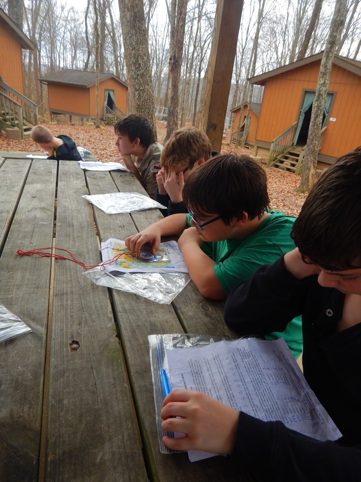 Troop 402 Miamisburg Ohio: Campout & Orienteering - at Camp Friedlander