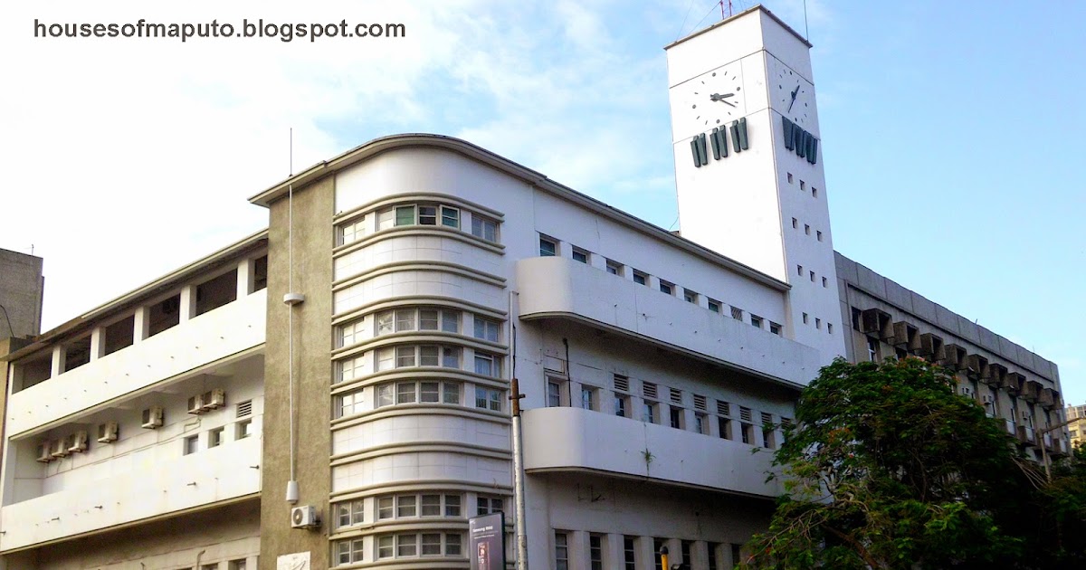 Central Telefónica Automática - clássico streamline na Av. Lenine com ...