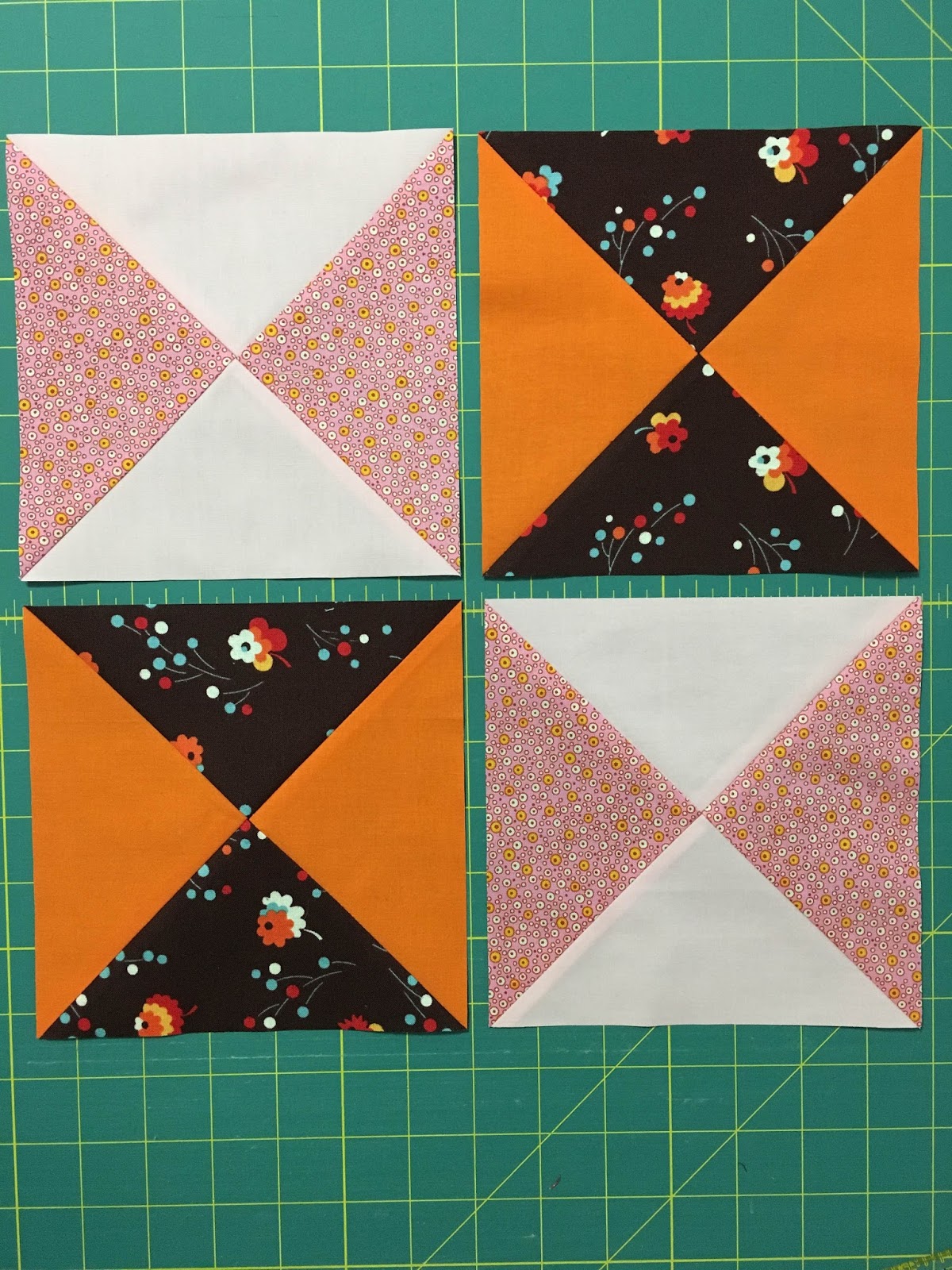 Elizabeth Quilts Plus: 4-Patch Hourglass Block Tutorial