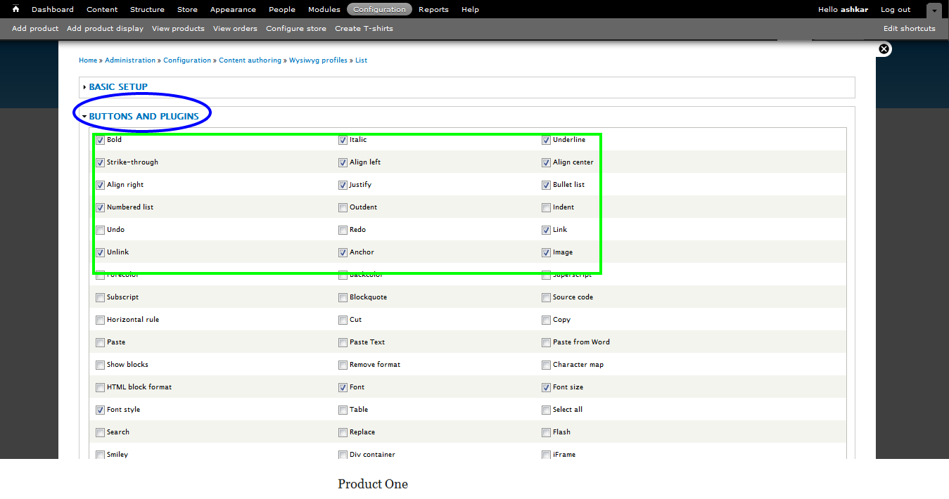 Drupal Thread: Drupal 7 + WYSIWYG + CkEditor | Install and configure
