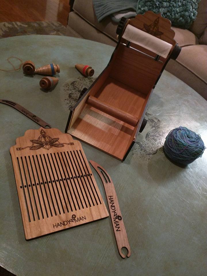 She's just a girl who creates...: Handmade Steampunk Box Tape Loom