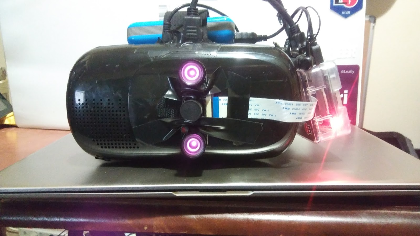 The I T Ninja Infrared Light Goggles Raspberry Pi Project