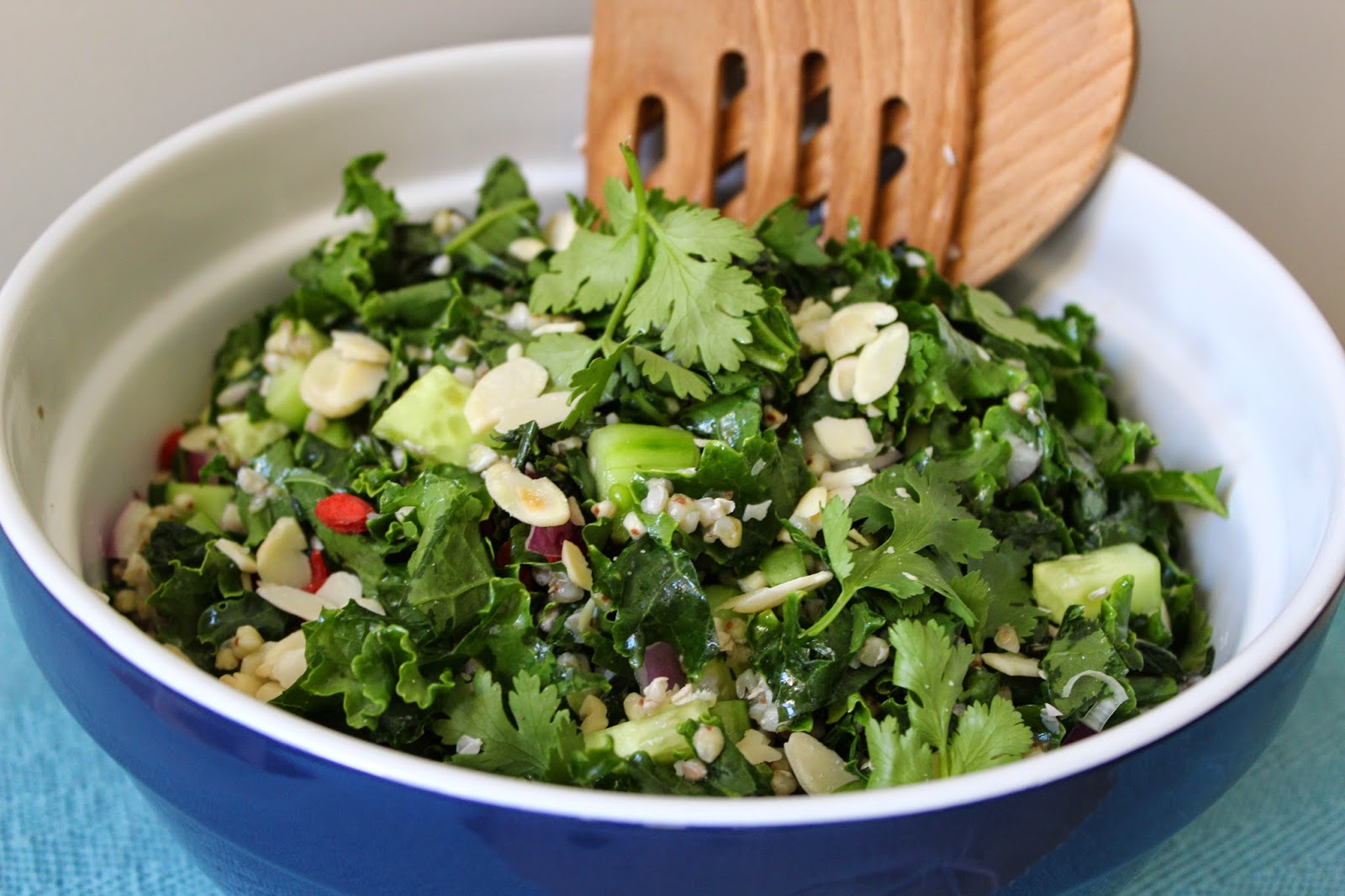 Green Buckwheat Salad - Body Healthy