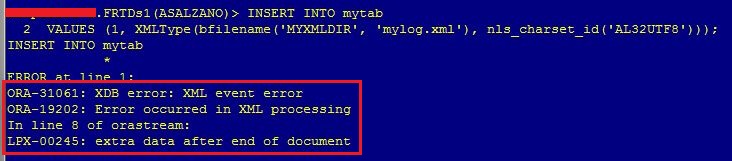 OraSal: Using XML 05: INSERT into table, Part 2/2