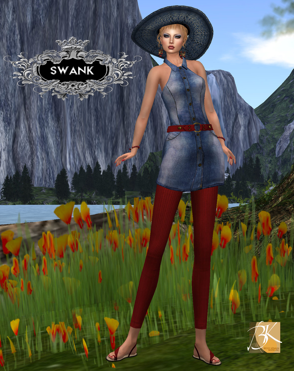 Becky Kénaan's Blog: Flippant Suntime Dress "Spring Celebration" Theme ...