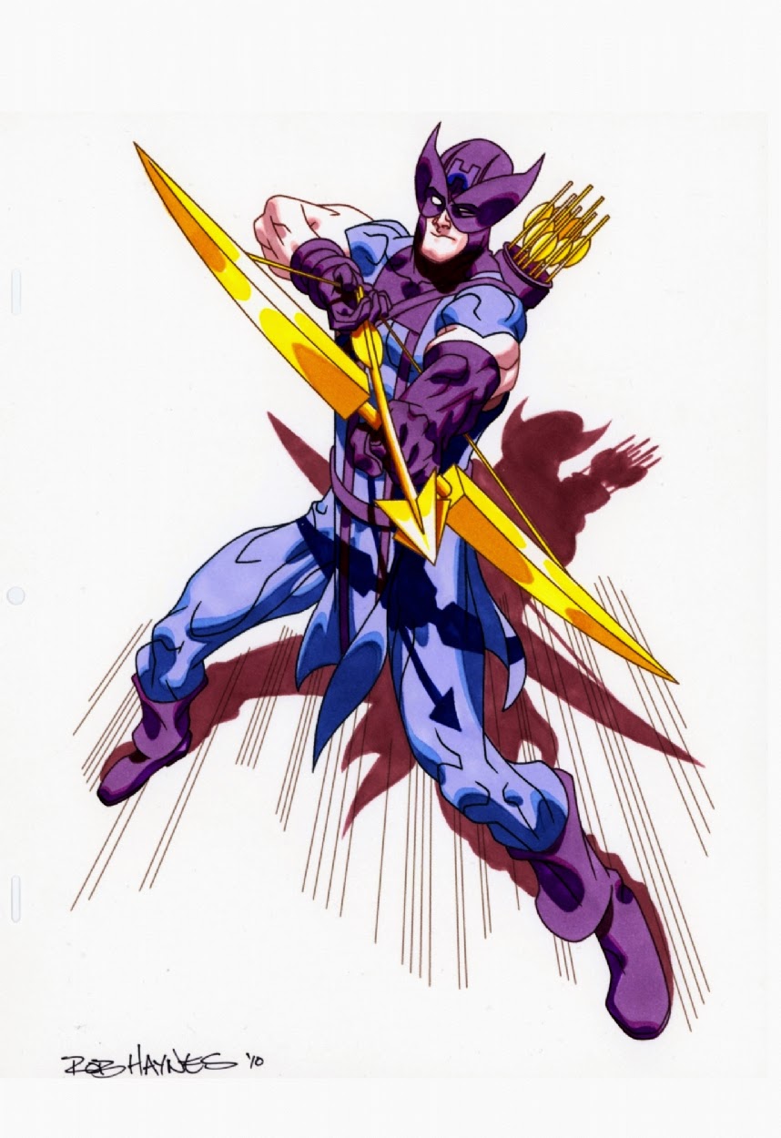 Fashion and Action: Hawkguy Friday!