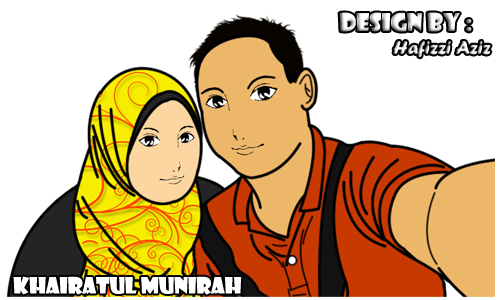 Fizgraphic: Tempahan Vector illustration Munirah #2