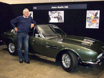 Bond&TV Cars: OHMSS : Lazenby retrouve son Aston Martin DBS