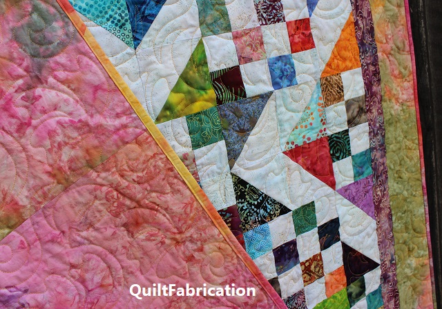Batik Scrap Quilt