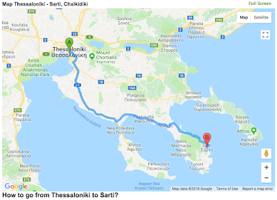 Glaros House Sarti Halkidiki: LOCATION