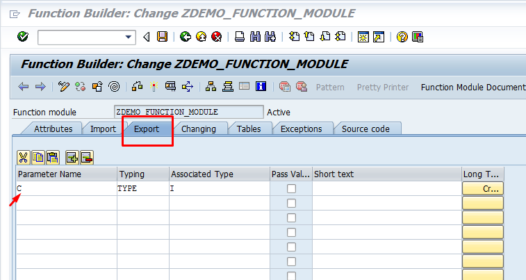 Function Module in SAP ABAP