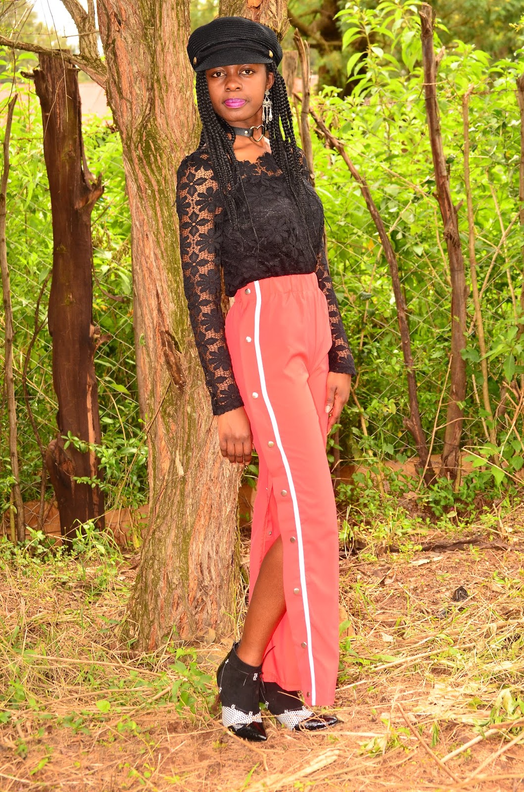 How To Wear Button Up Pants Or The Side Snap Button Pants