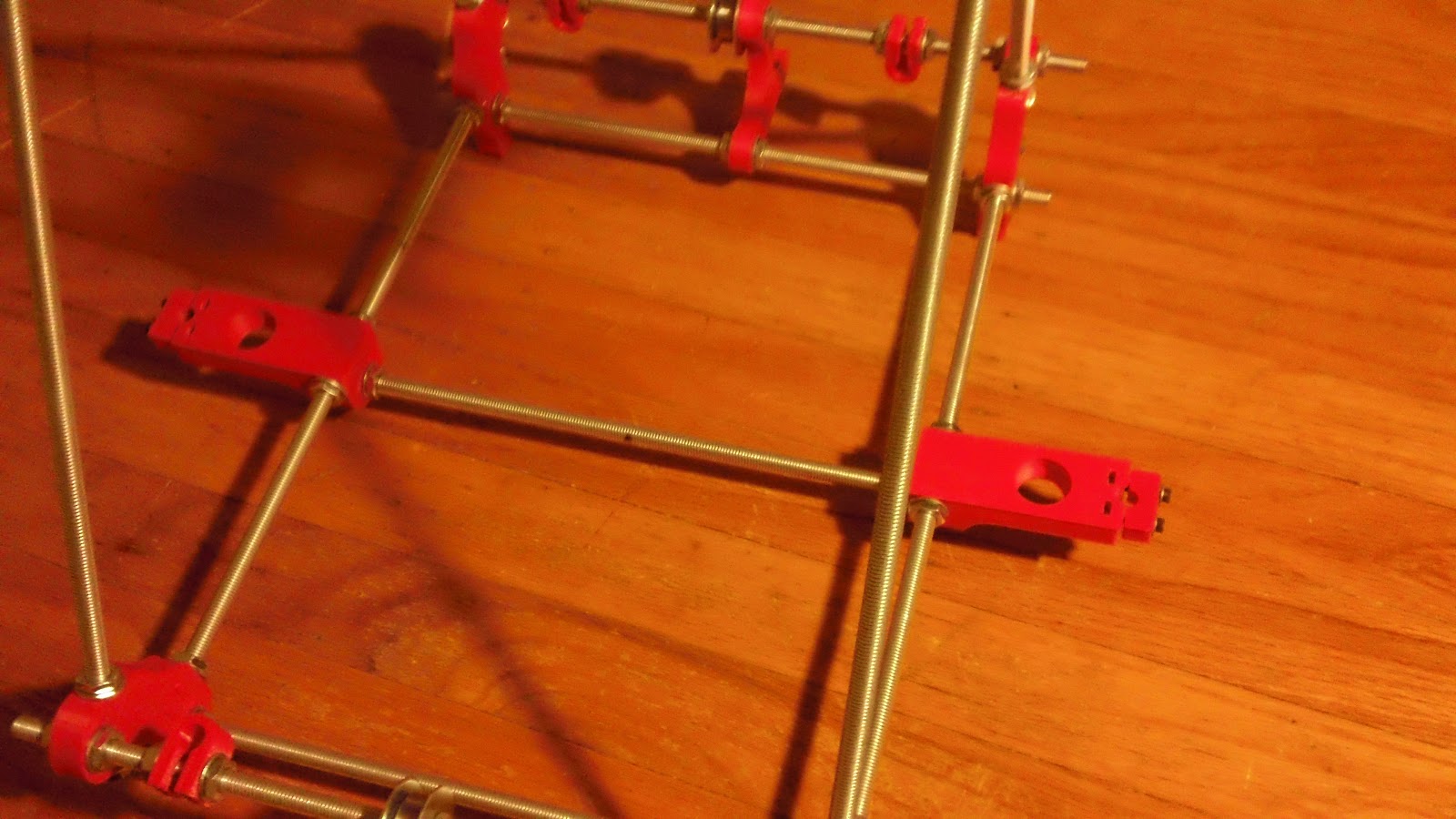 Tom's 3D Printer Guide: Attach rod clamps to Z stabilizers