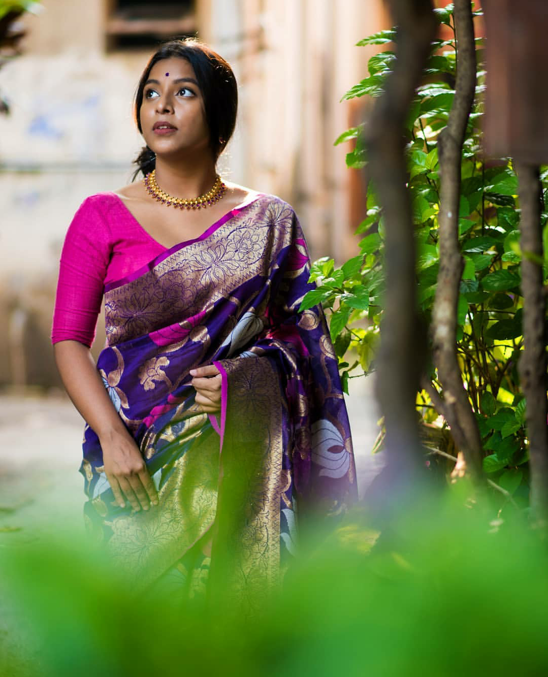 100+ Instagram Saree Model Rosi Das Photos