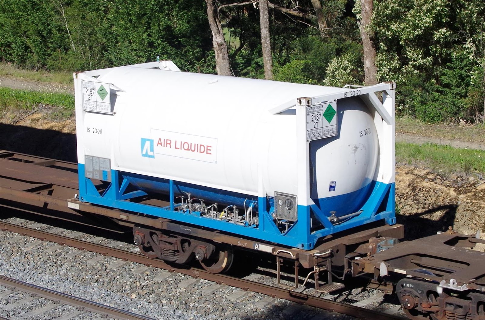 Rollingstock News: Air Liquide ISO Tank