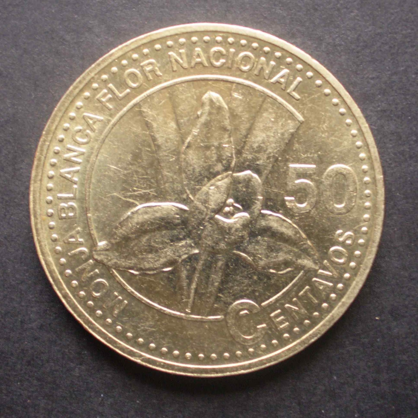 ONAN-XII: Cincuenta centavos de Quetzal