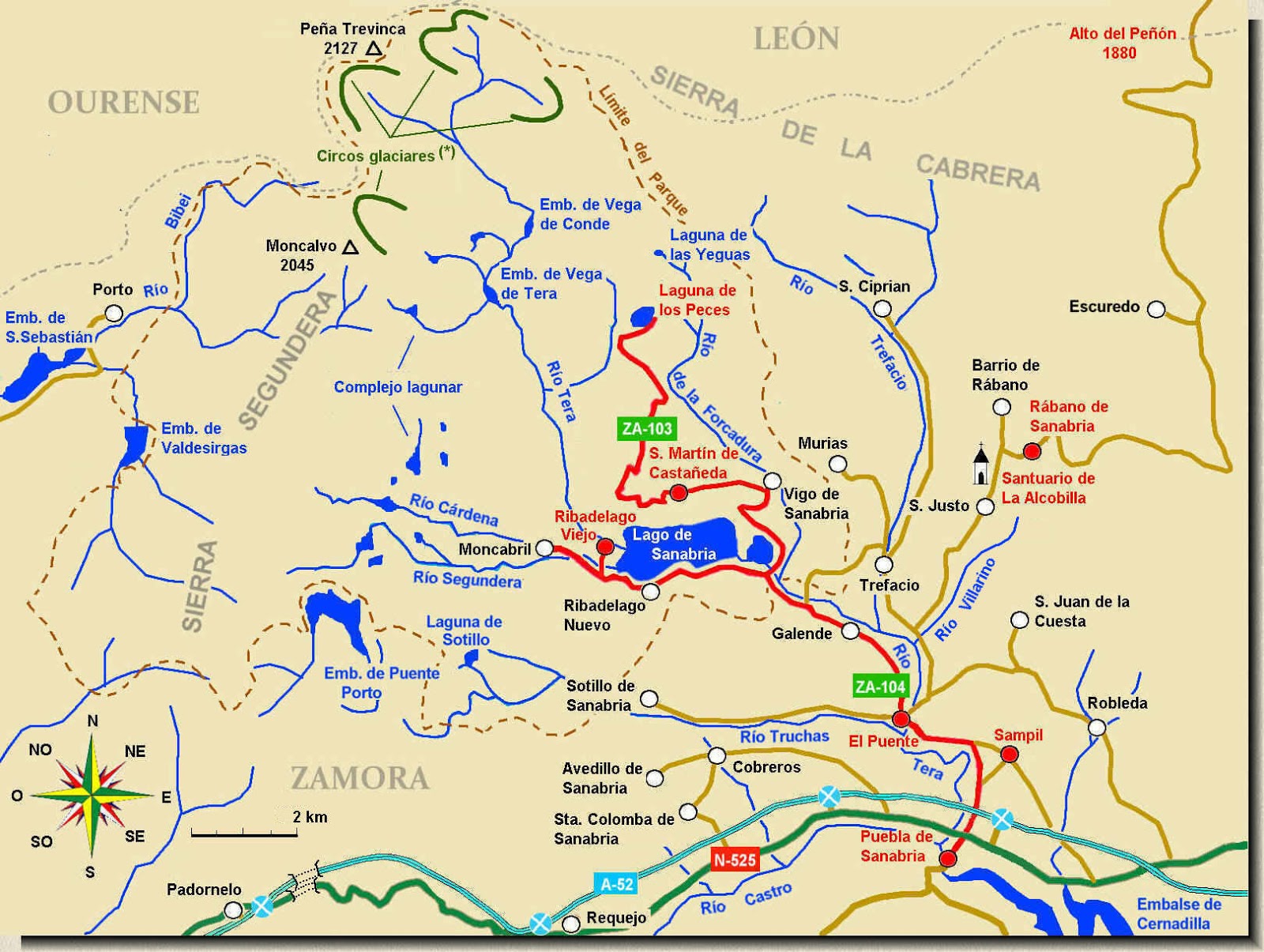Conocer España: Parque natural del Lago de Sanabria