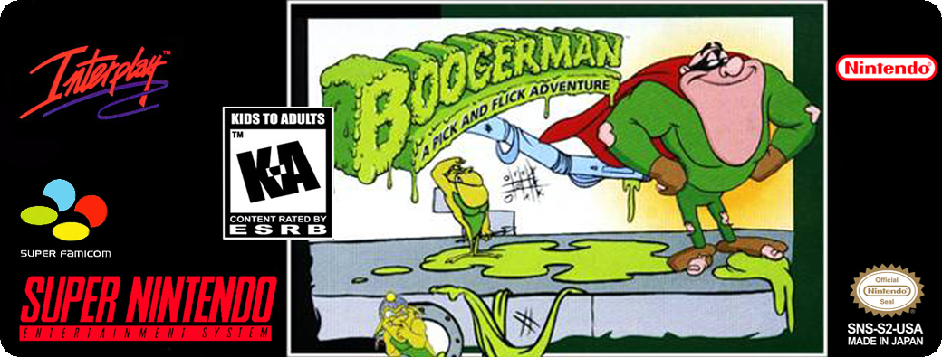 Gamer Labels: Boogerman