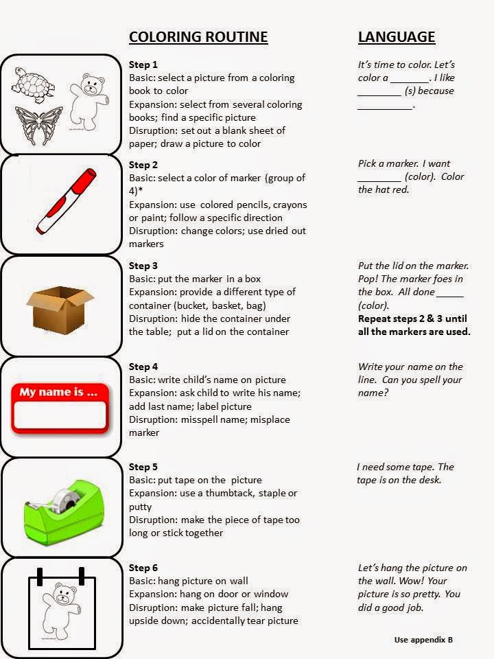 Speech Therapy Tools: Learning Language through Play Routines