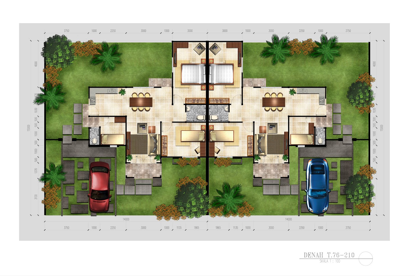 desain rumah cluster ~ Rumah Indah