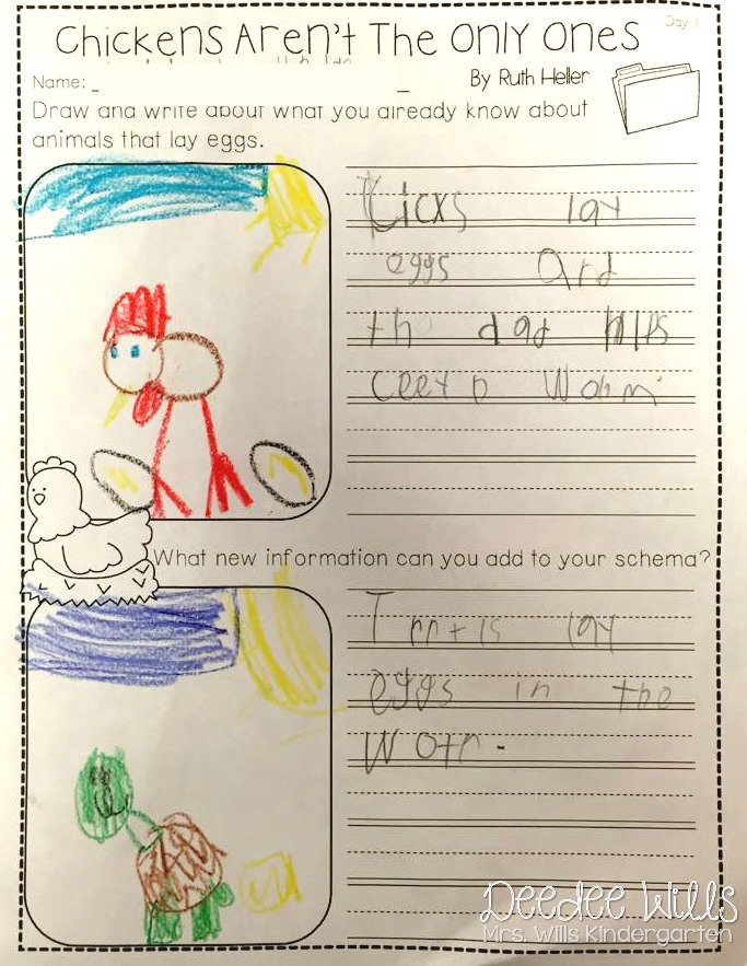 Oviparous Animals Lesson Plans ~ Peek at my Week | Mrs. Wills ...