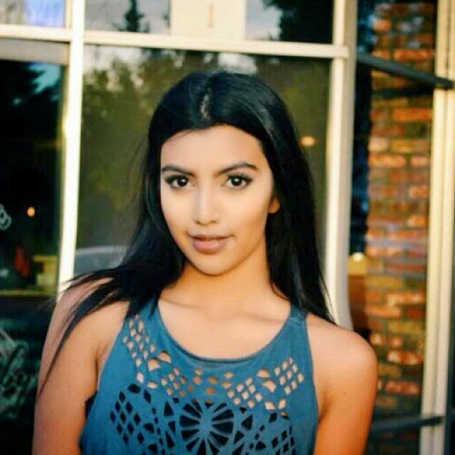 Celebrity Look Alike: Kim Kardashian Vs Zoe Rai - They got to be Twins