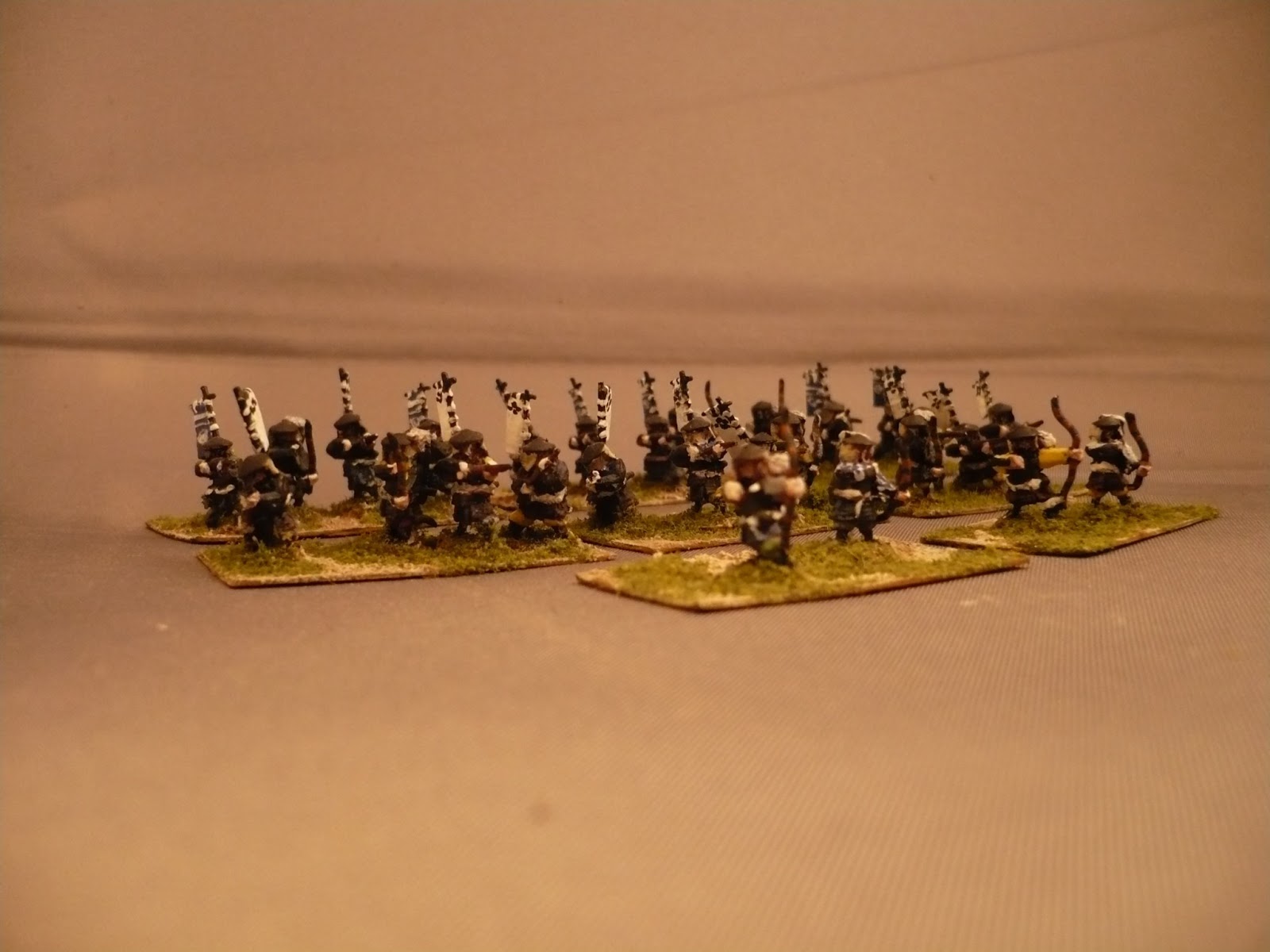 The Minis Corner: A Last Look at the 10mm Samurai...and Looking Ahead