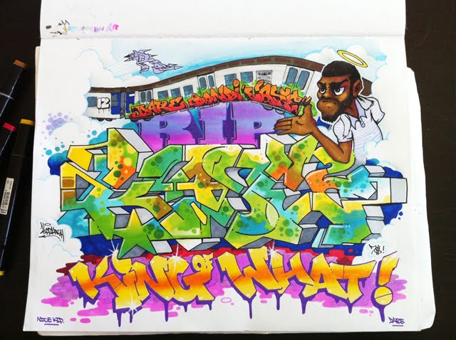 Expresh Letters Blog: Kash 7$ sketches