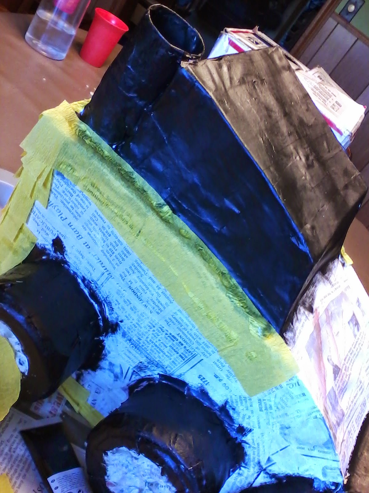 Bulldozer Pinata-- a tutorial