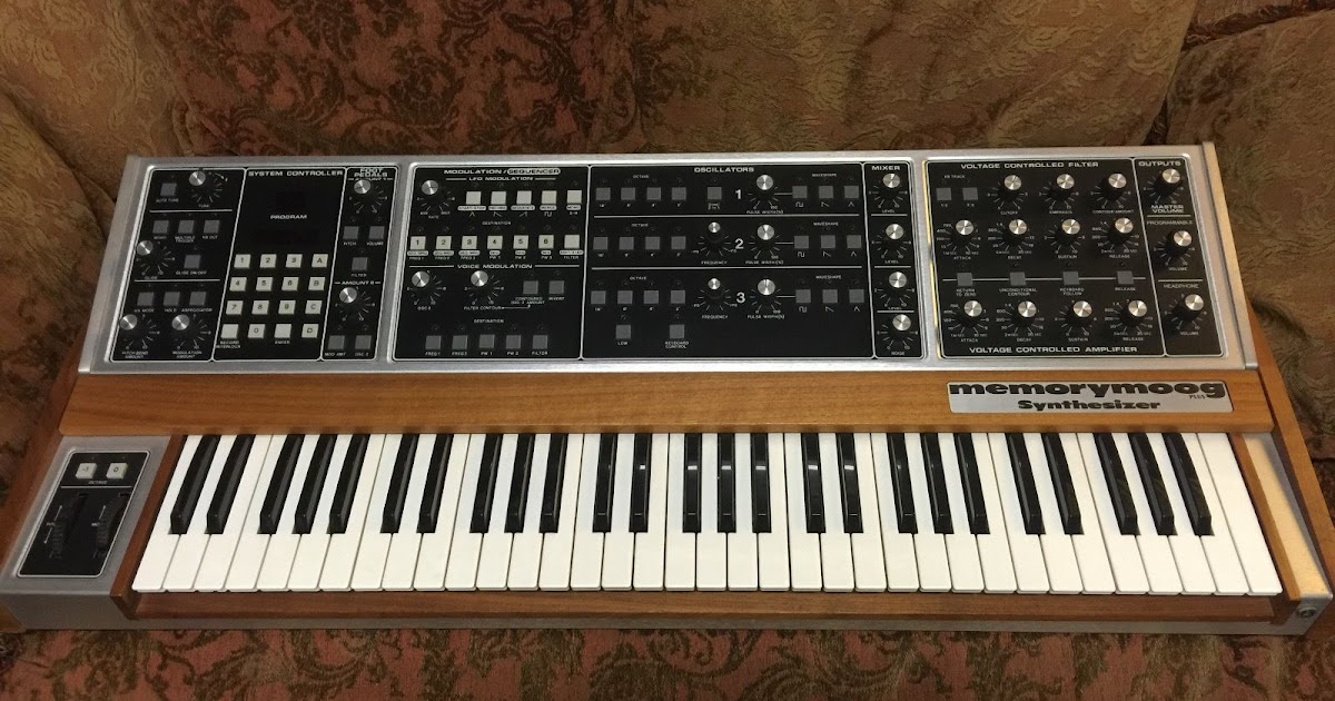 MATRIXSYNTH: Moog Memorymoog Plus Keyboard Synthesizer