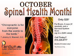 I had no idea...: Spinal Health Month