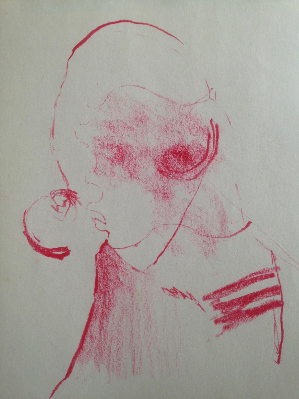 what was the middle thing?: painting and drawings