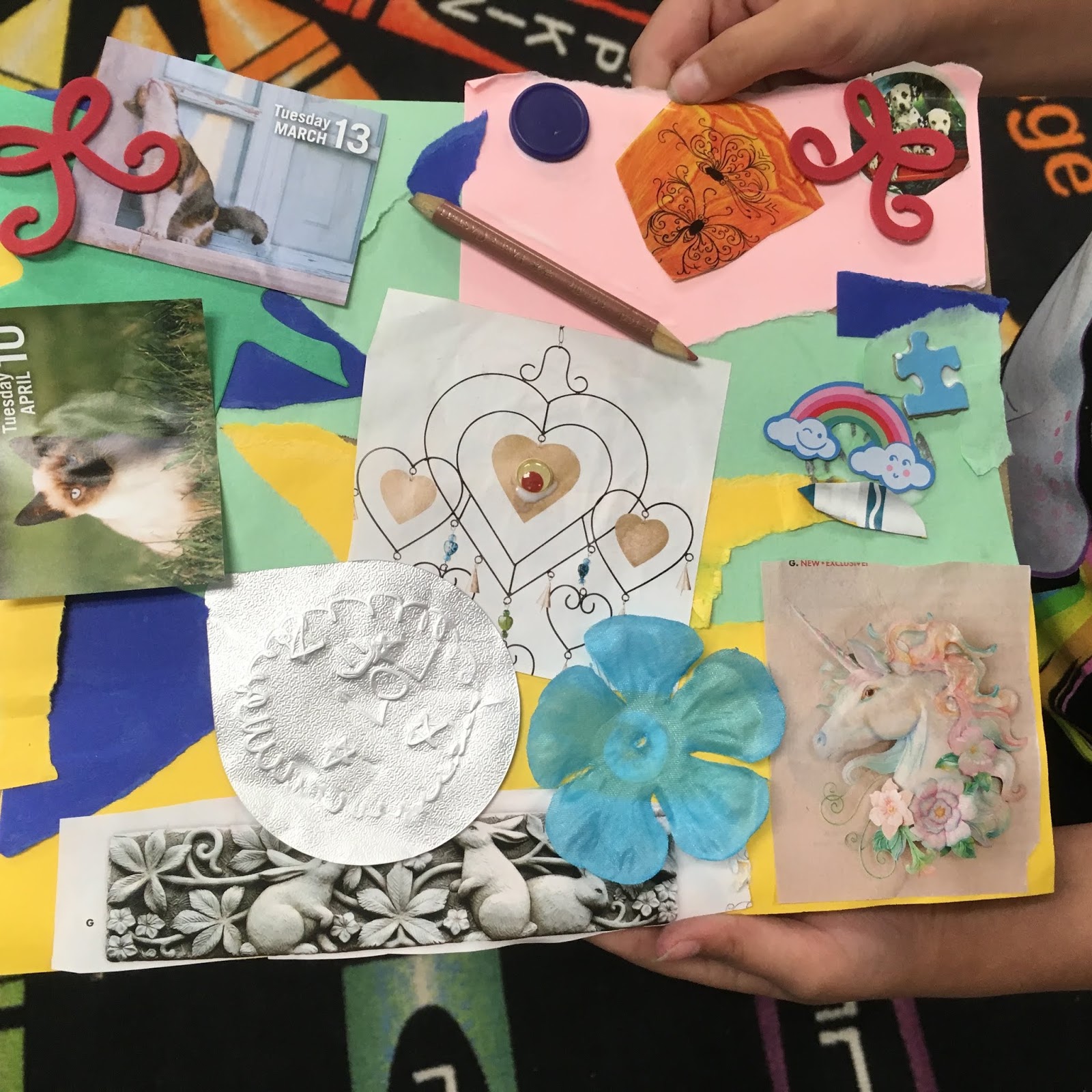 Primarily Art with Mrs. Depp: Fun With Collages