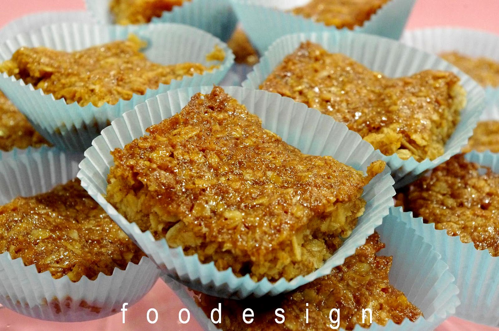 foodesign: flapjacks (oat bars)